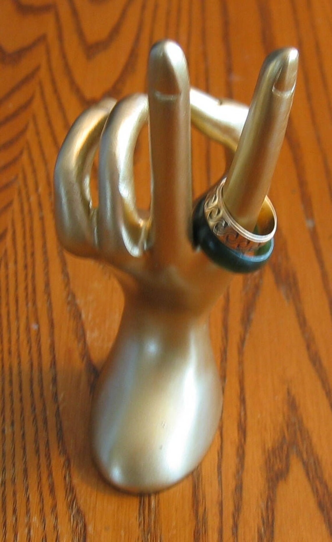 Peace Sign Hand Ring Holder. Peace Love and Woodstock | Etsy