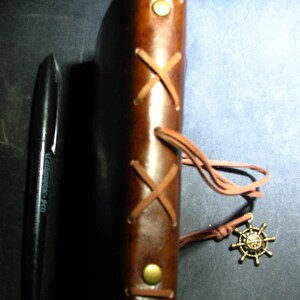 Vintage Look Nautical Leather Journal Notebook- Great for Cruising ...
