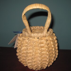 PORCUPINE CURL BASKET Hancock Baskets, New Hampshire Vintage Heirloom W ...