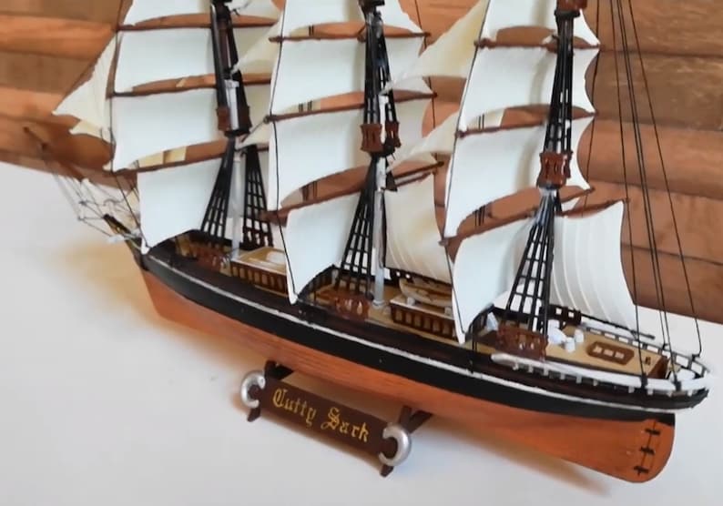 ACADEMY Tea Clipper CUTTY SARK Model Kit 1/350 Scale 10 - Etsy Australia