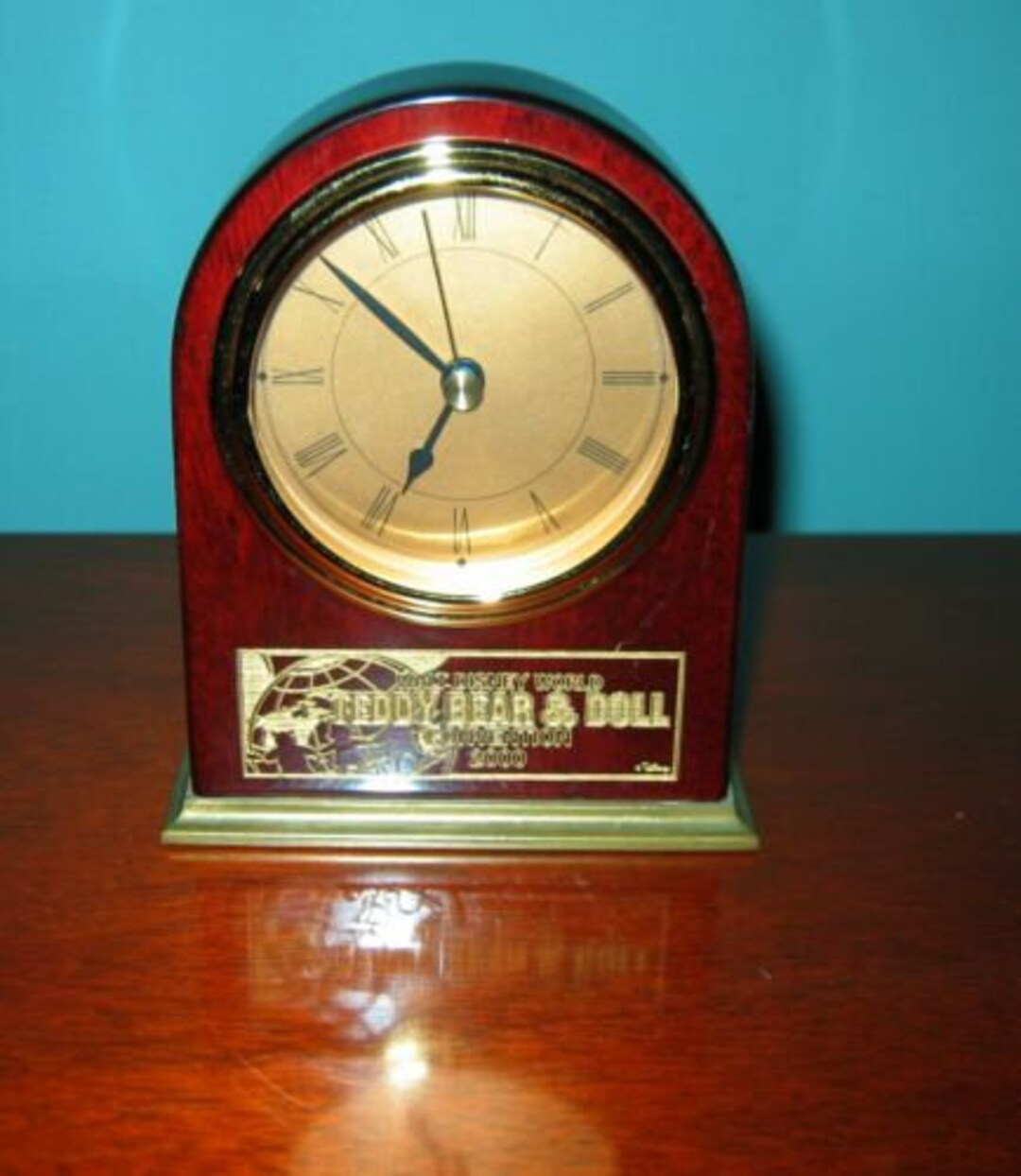 Walt Disney World TEDDY BEAR & DOLL Convention 2000 Working Clock W ...