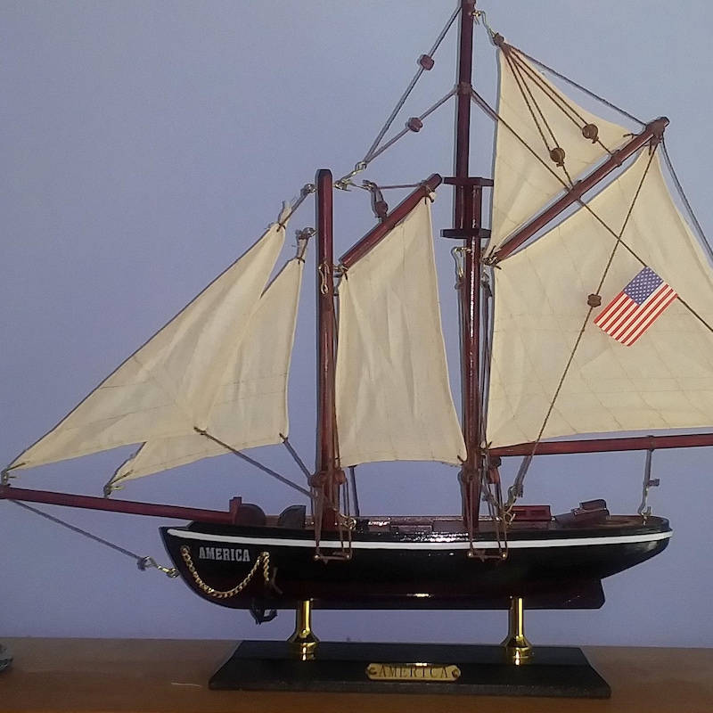 Sailboat Model - Etsy