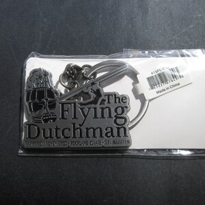 Vintage Souvenir THE FLYING DUTCHMAN, St. Maarten Pewter Key Fob - Etsy