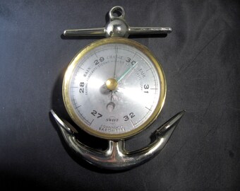 Gorgeous Brass SWIFT Anchor Compensated Barometer Made in USA - Etsy
