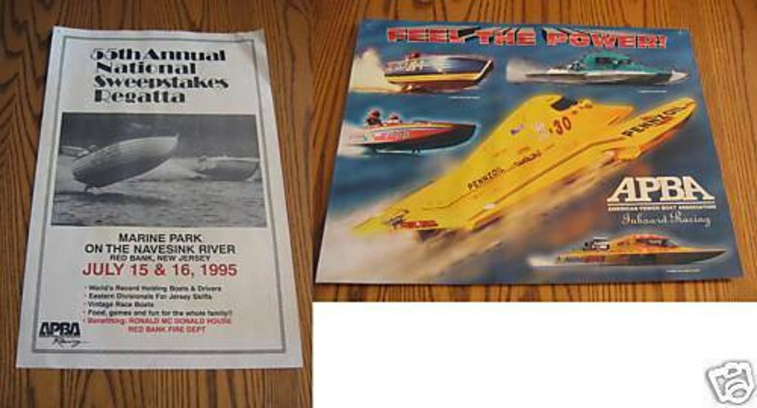 55th National Regatta POSTER Marine Park, RED BANK, New Jersey JS15 - Etsy
