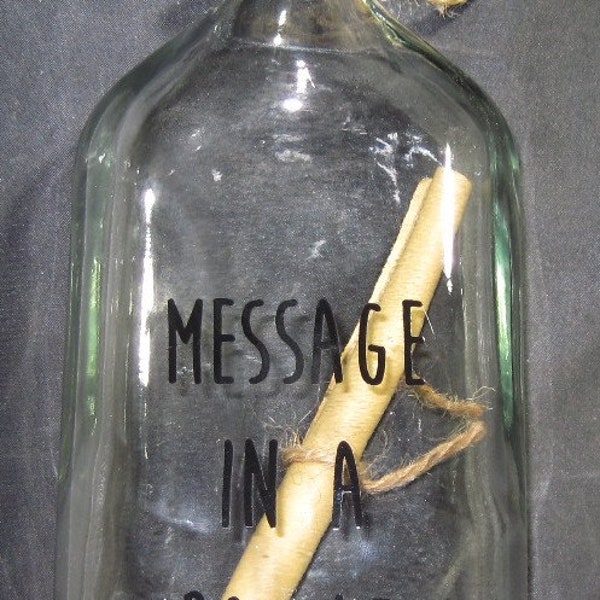 Bottle Message - Etsy