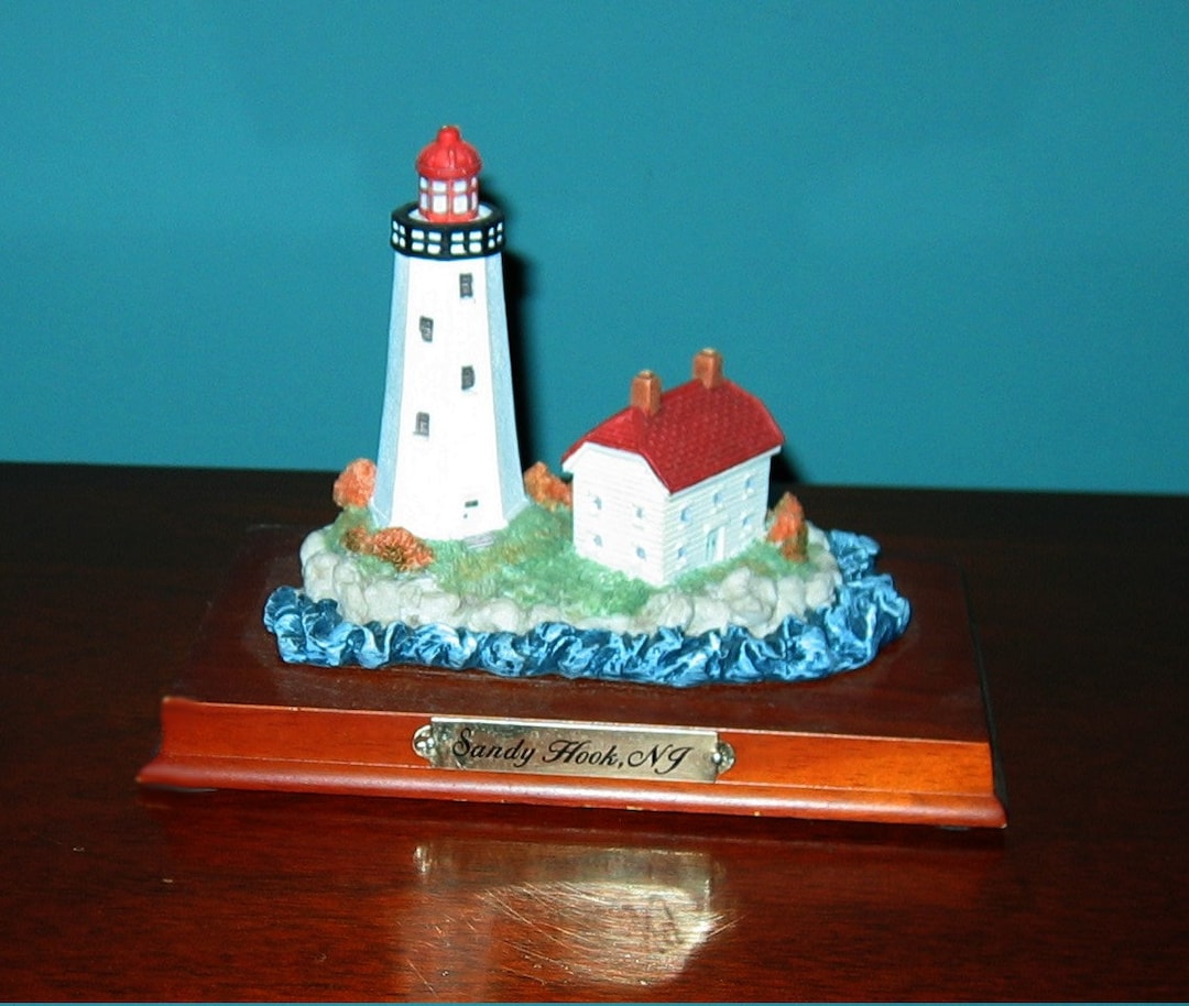 Sandy Hook Lighthouse, New Jersey Premier Lighthouse Fine Model on ...