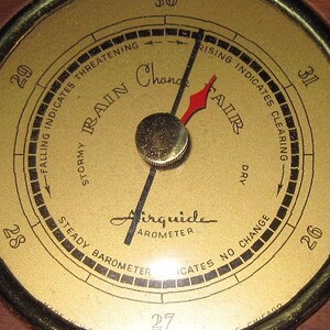 Prisitne Mint in Bos Marine Barometer by Airguide Instruments, USA 7 ...