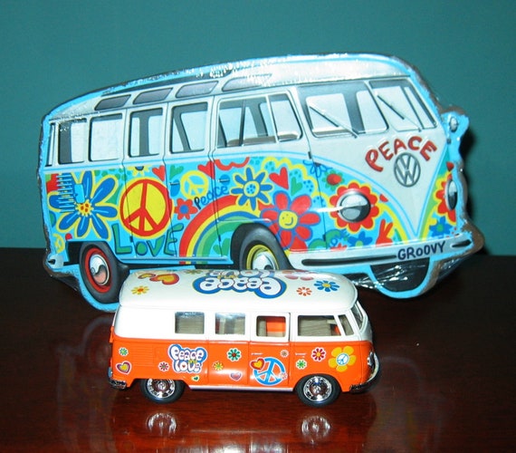 VW FLOWER POWER Tin Bus Model 10 - munimoro.gob.pe