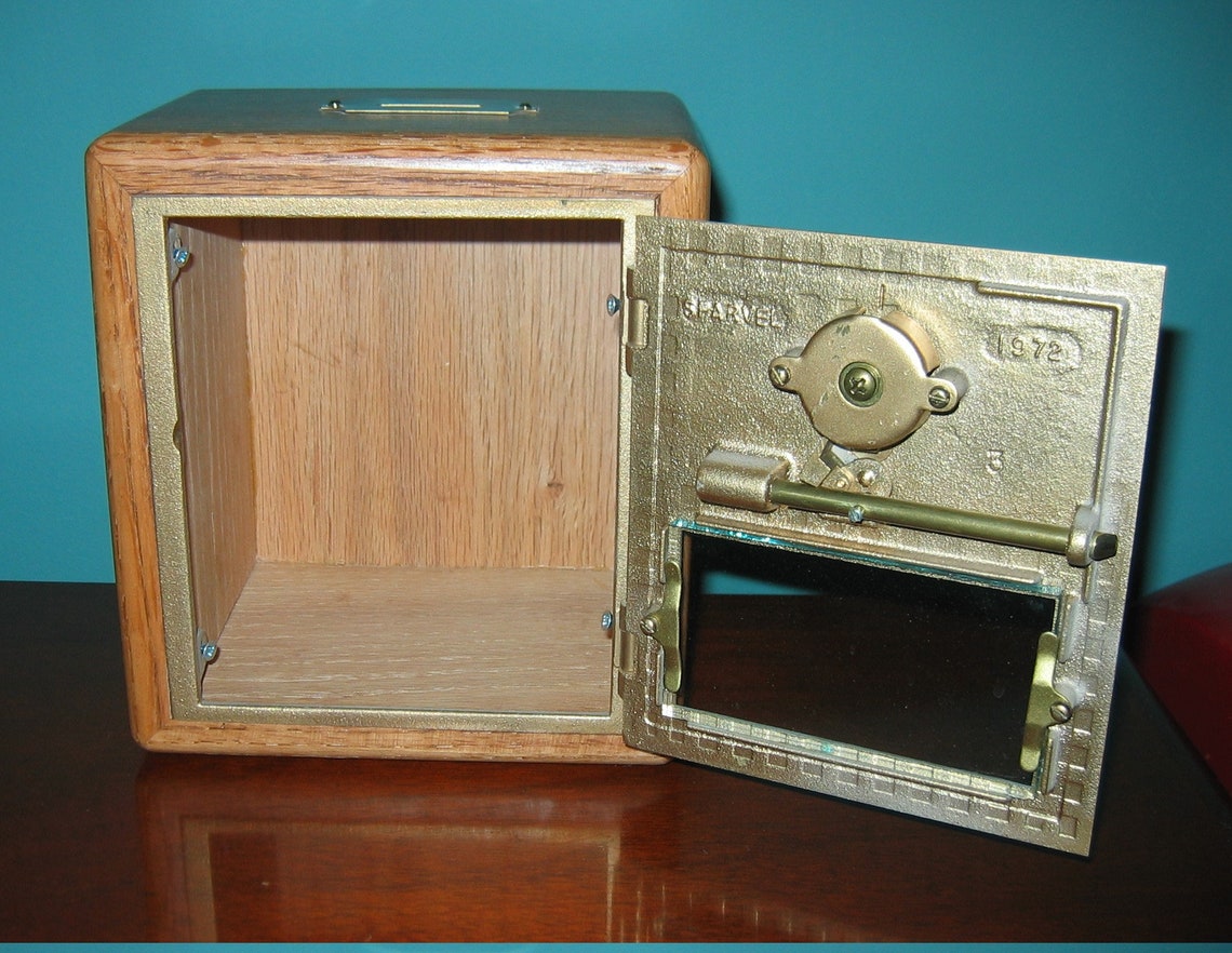 Larger Antique POST OFFICE Lockbox Bank From Old Post Office - Etsy