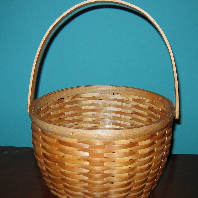 Round Basket - Etsy