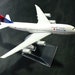 Mini Diecast DELTA 747 Jet Airplane on Stand 6 Long 6 Wingspan Great ...