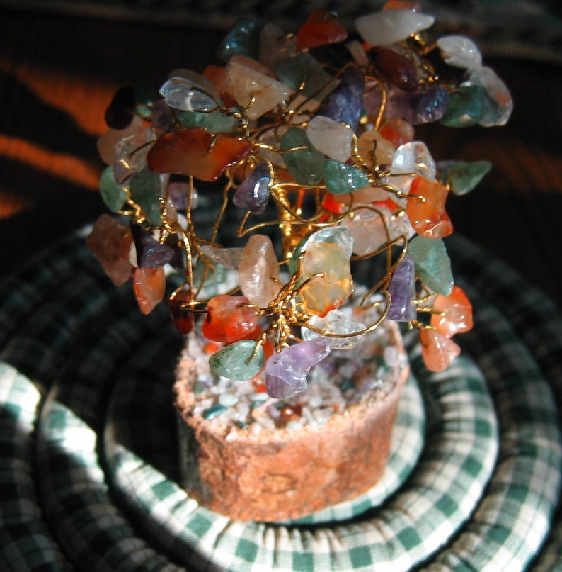 Gemstone BONSAI TREE From the Collection of Jewelry Smith and 3-D ...