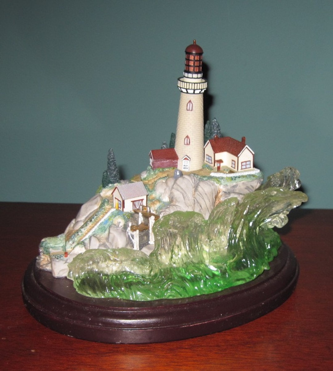 Vintage 1999 LENOX the Light at the Edge LIGHTHOUSE SCULPTURE Cool ...