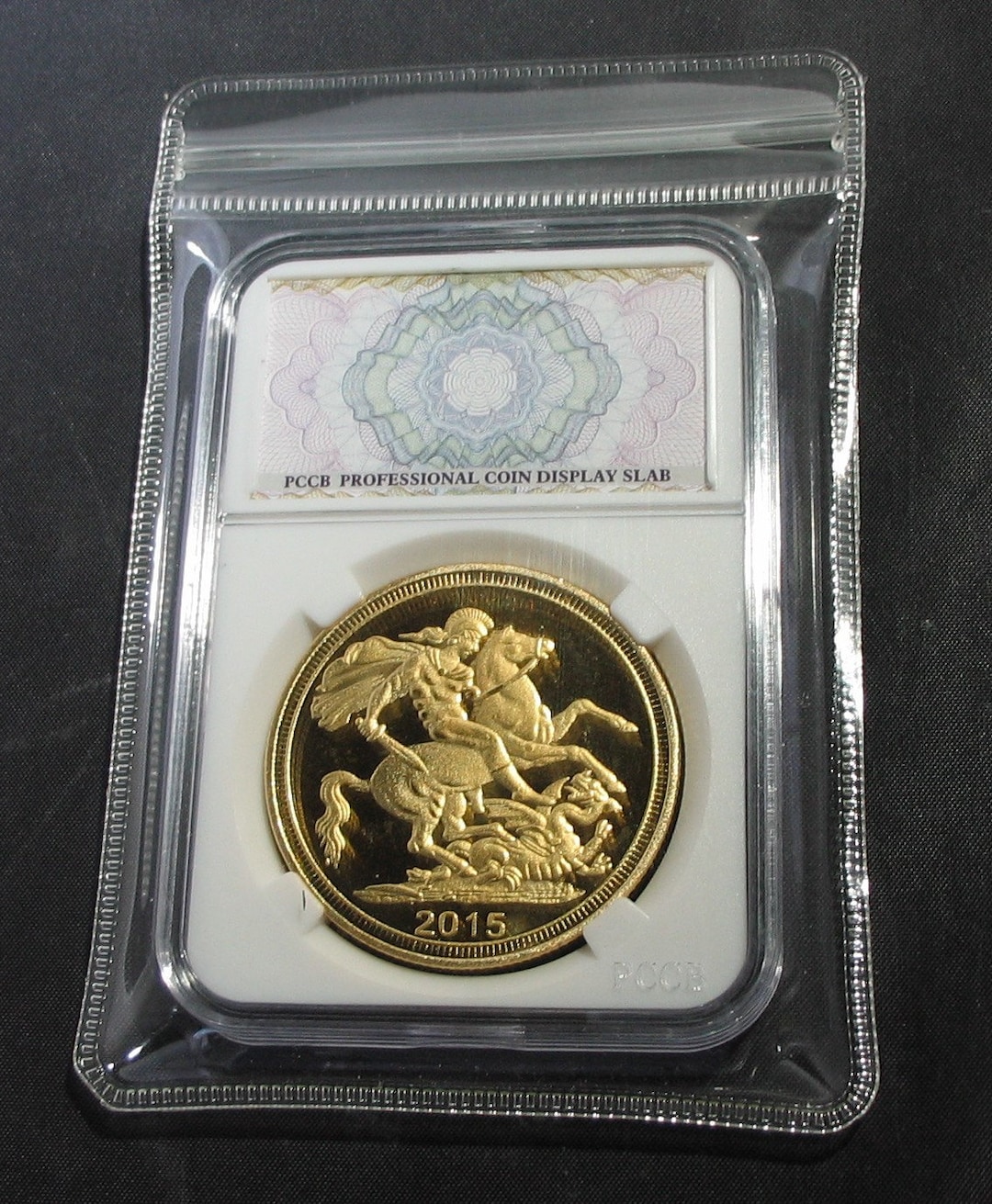 Cameo Proof British Sovereign Gold Coin Saint George Slaying the Dragon ...