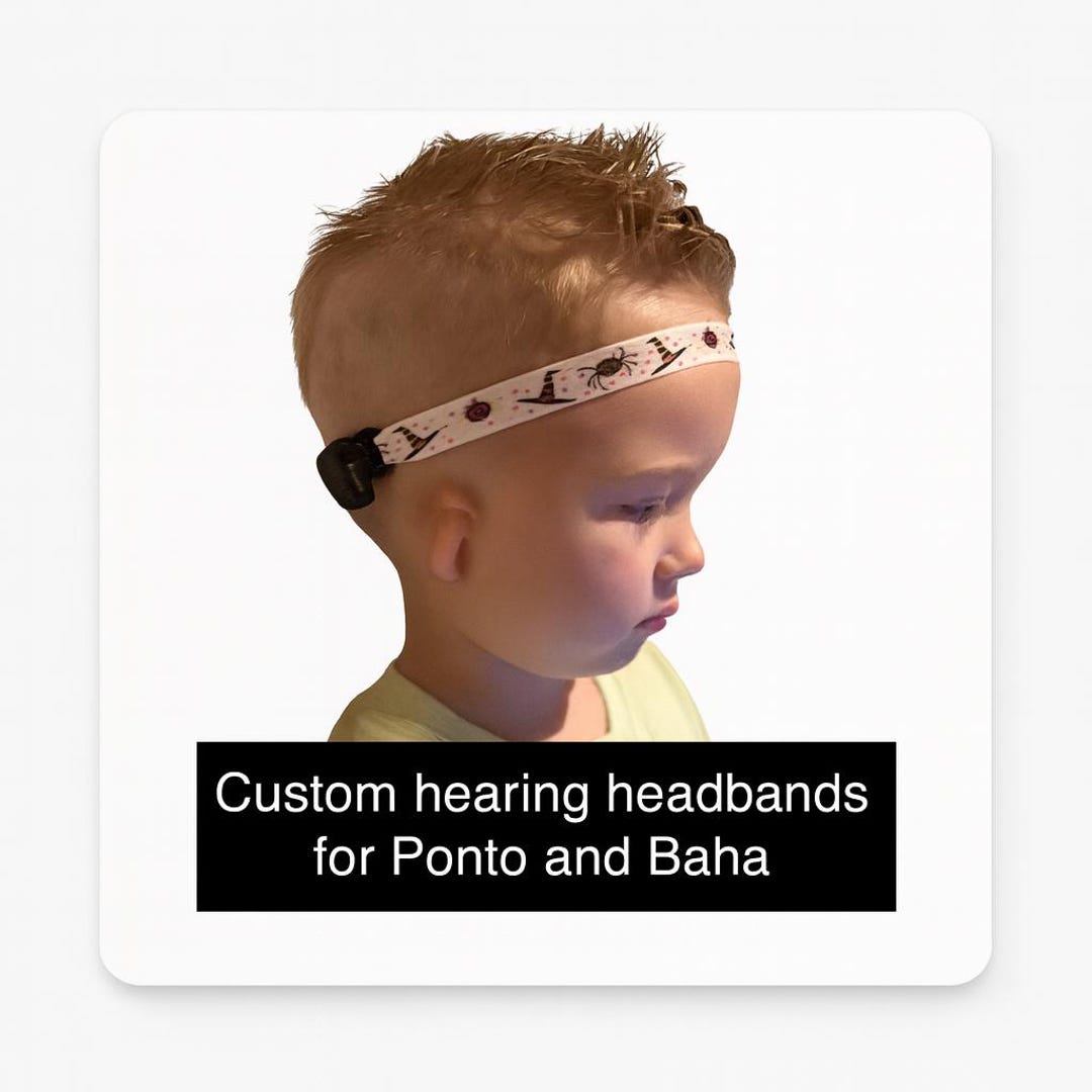Headband for Ponto and Baha Bone Conducting Hearing Aids (connector ...
