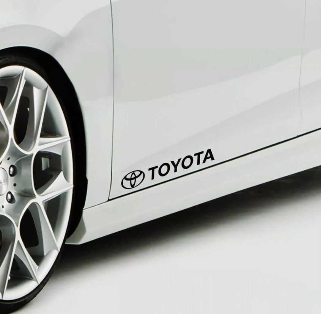 Toyota Side Door Decal Sticker – Vinyl Auto Body Graphics for Car ...
