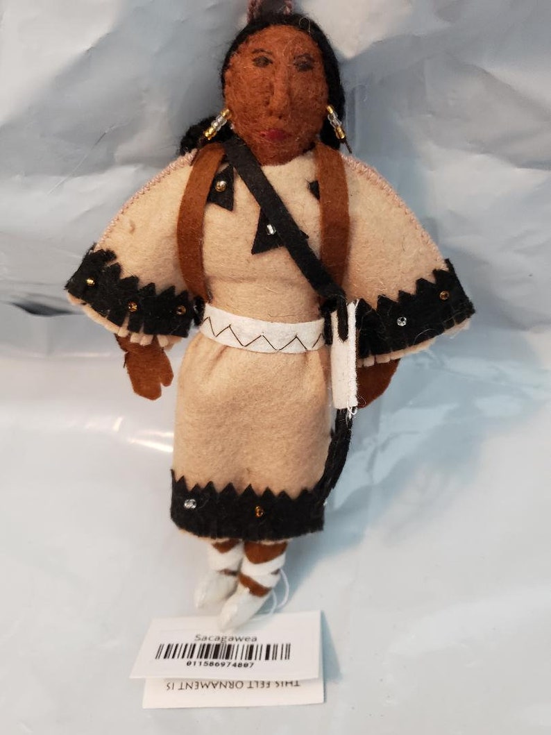 Sacagawea Native American With Papoose Silk Road Bazaar Hand Made - Etsy
