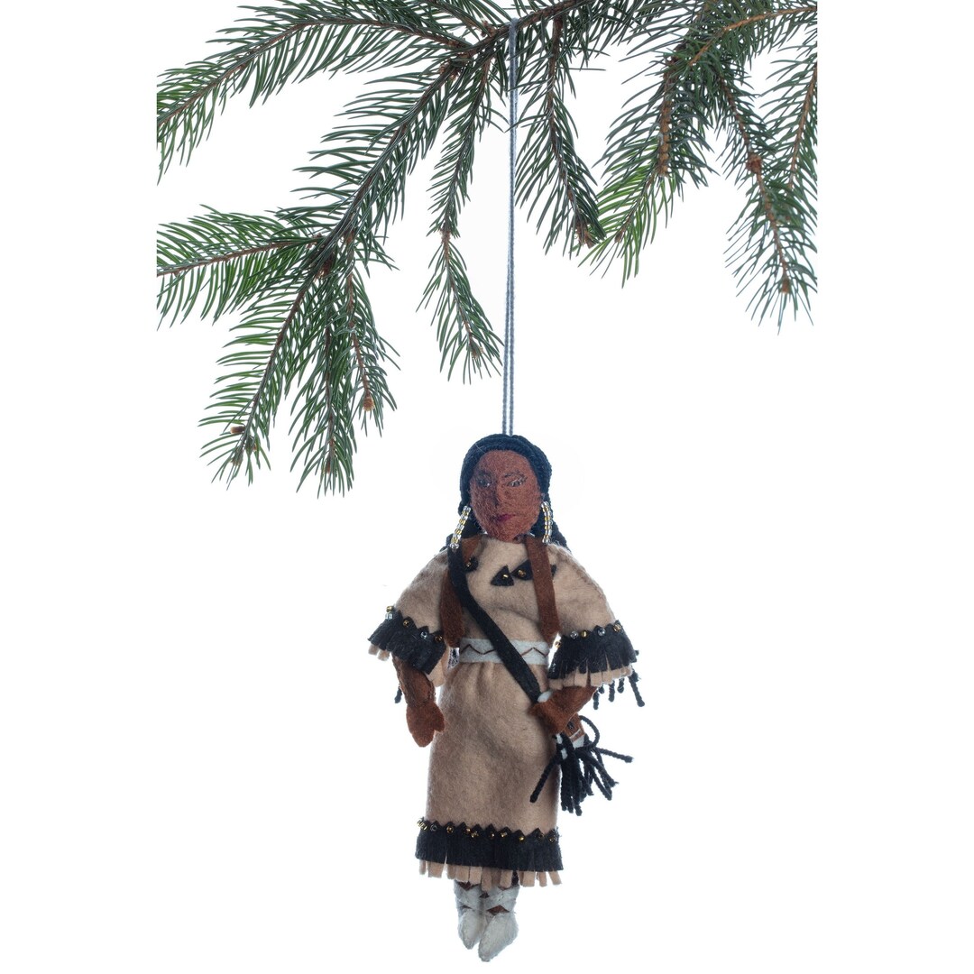 Sacagawea Native American With Papoose Silk Road Bazaar Hand Made - Etsy