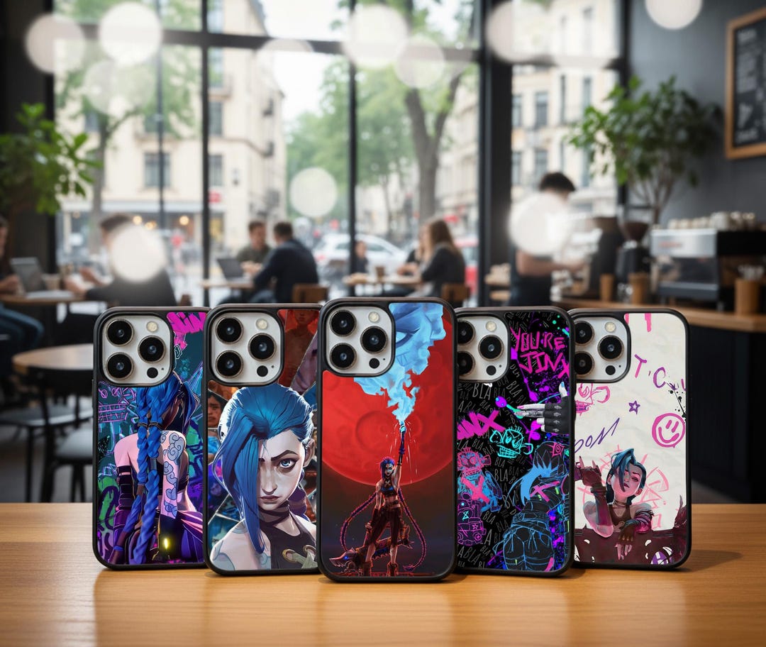 League of Legends Phone Case Arcane Jinx Inspired Phone Case Cover for ...