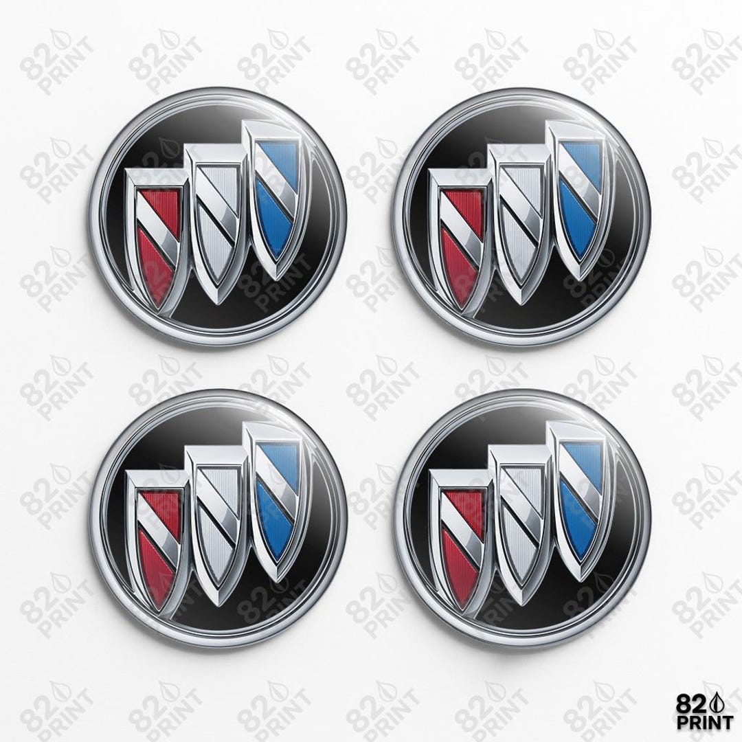 3D Domed Wheel Cap Stickers | Resin Car Emblem Overlays | Auto Rim ...