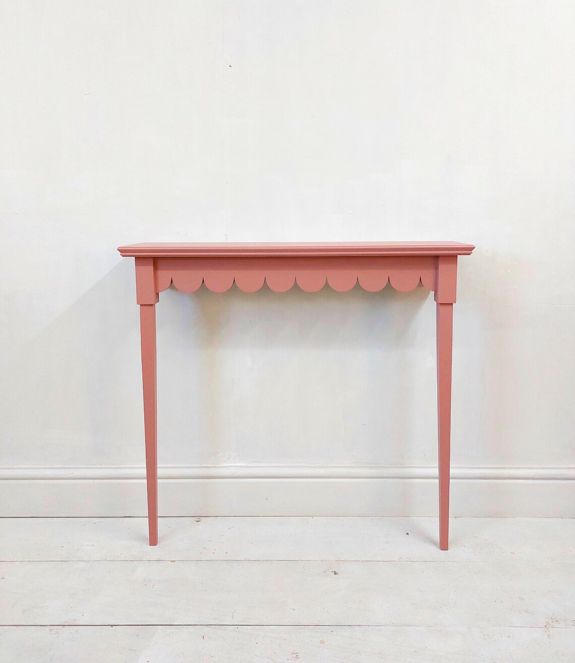 Scalloped Radiator Covers and Hallway Console Tables - Handmade in ...