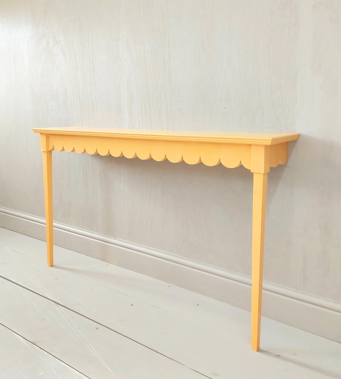 Scalloped Radiator Covers and Hallway Console Tables - Handmade in ...