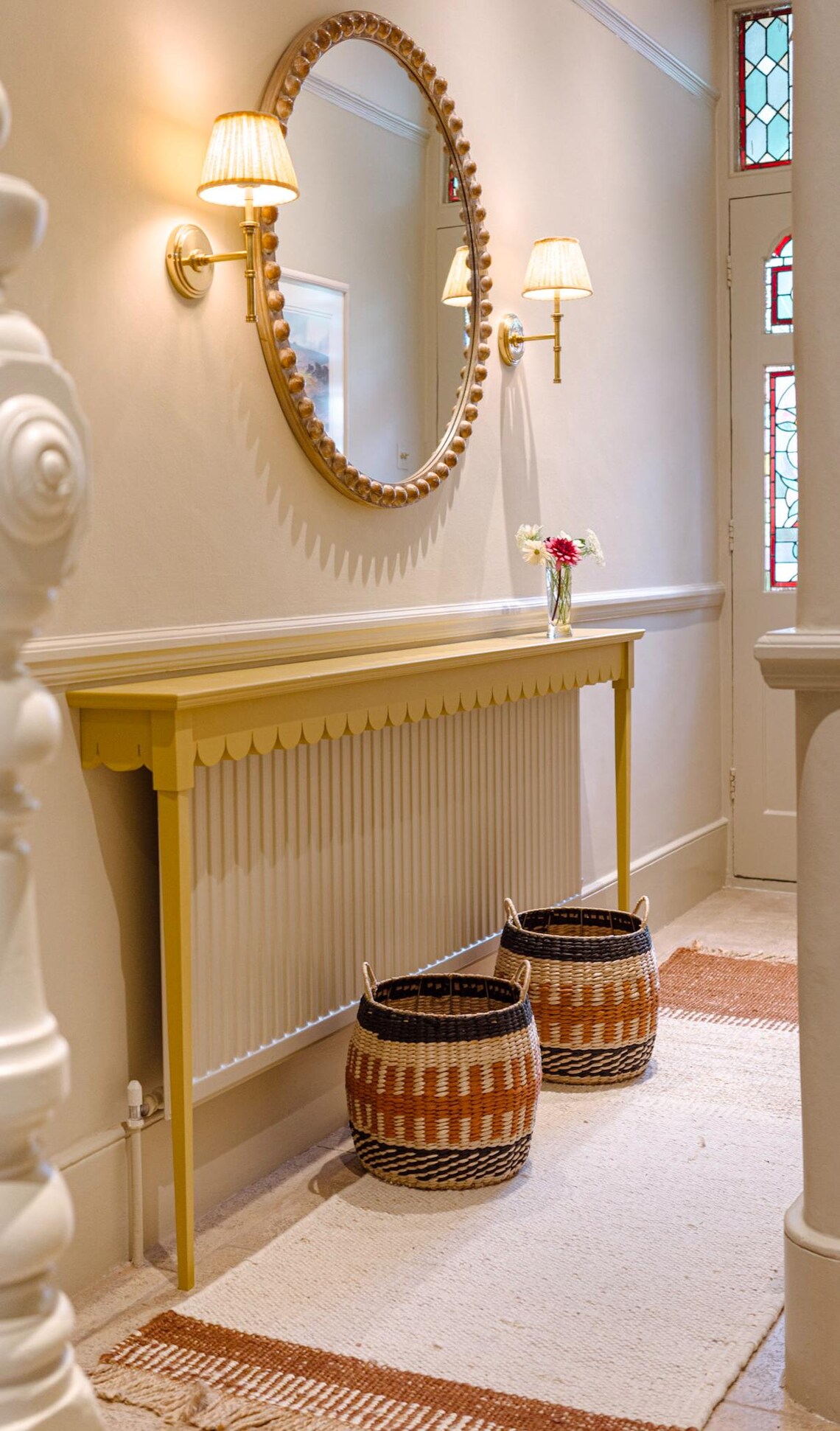 Scalloped Radiator Cover Console Tables | Handmade in Bespoke Sizes ...