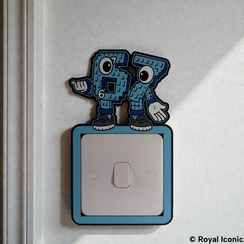 67 Brainrot Light Switch Surround | Wall Decor | Ideal Kids Gift - Etsy