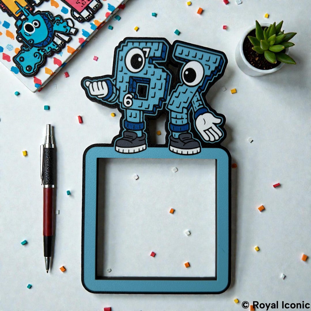67 Brainrot Light Switch Surround | Wall Decor | Ideal Kids Gift - Etsy