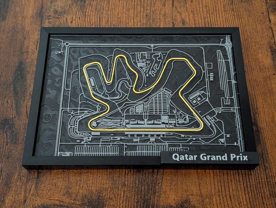 F1 3D Mini Map – Red Bull Ring, Austria Grand Prix Track Map, Formula 1 ...