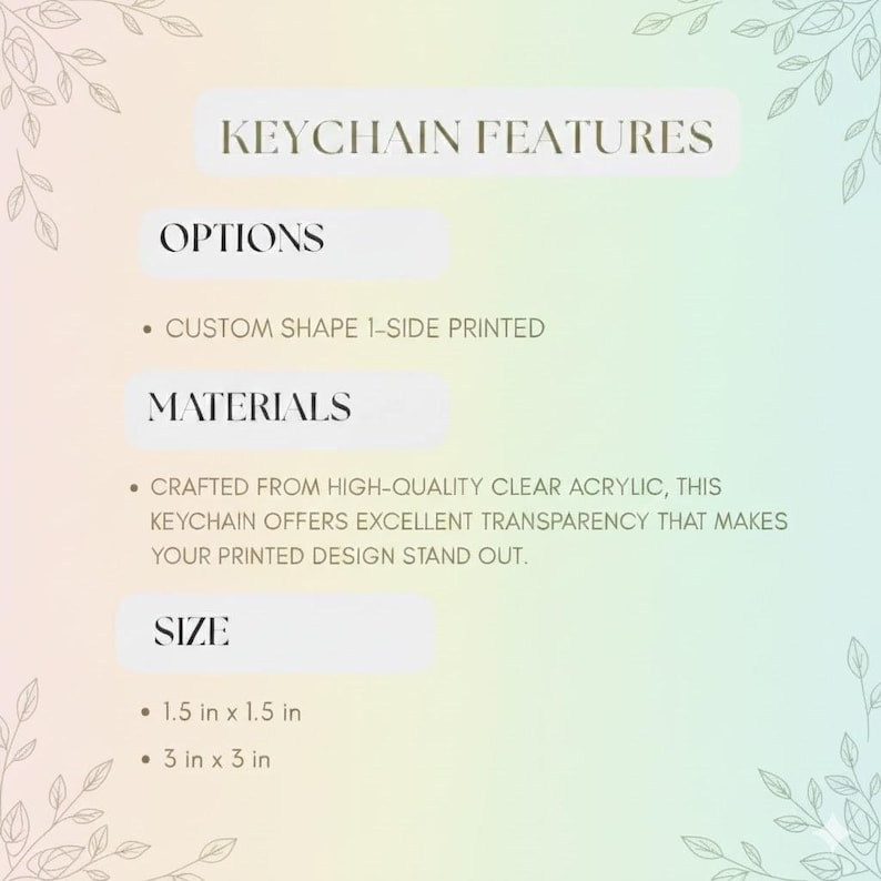 All-in-one Cleaning Supplies Themed Keychain With Multi-loop Design ...