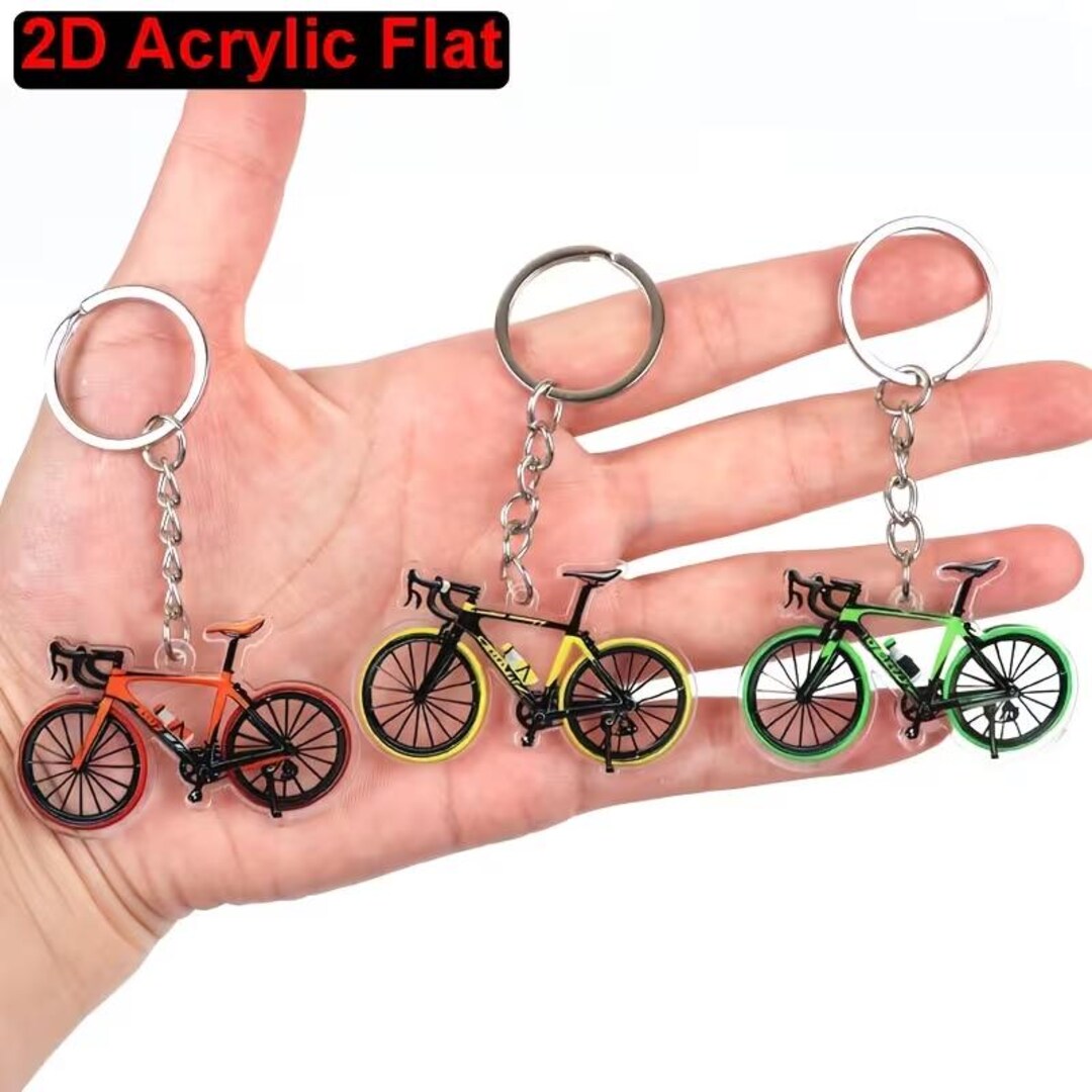 Bike Keychain - Cycling-themed Bike Lock - Etsy