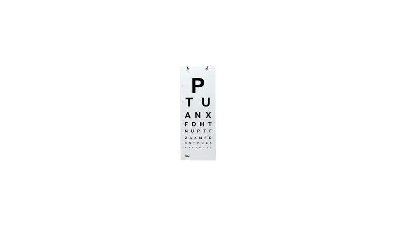 Snellen Eye Chart: Professional Vision Test for Home & Clinic Use - Etsy