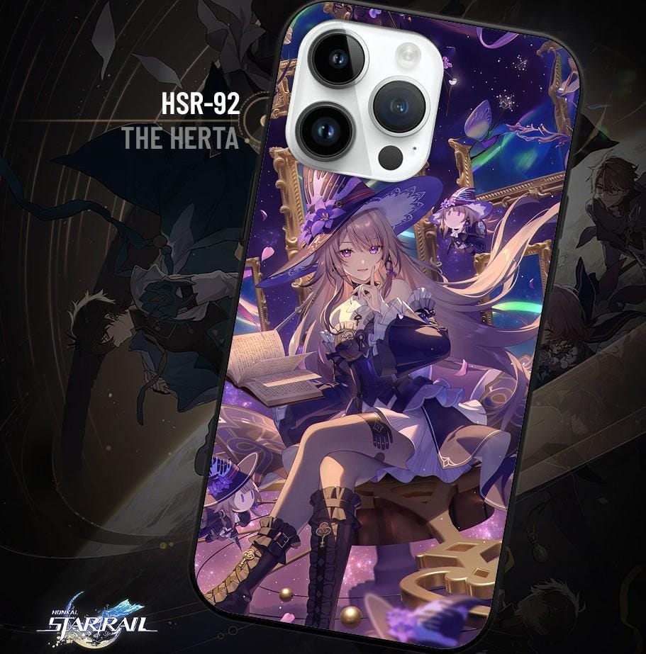 The Herta Collection Honkai Star Rail Gaming Anime Tough Phone Case ...