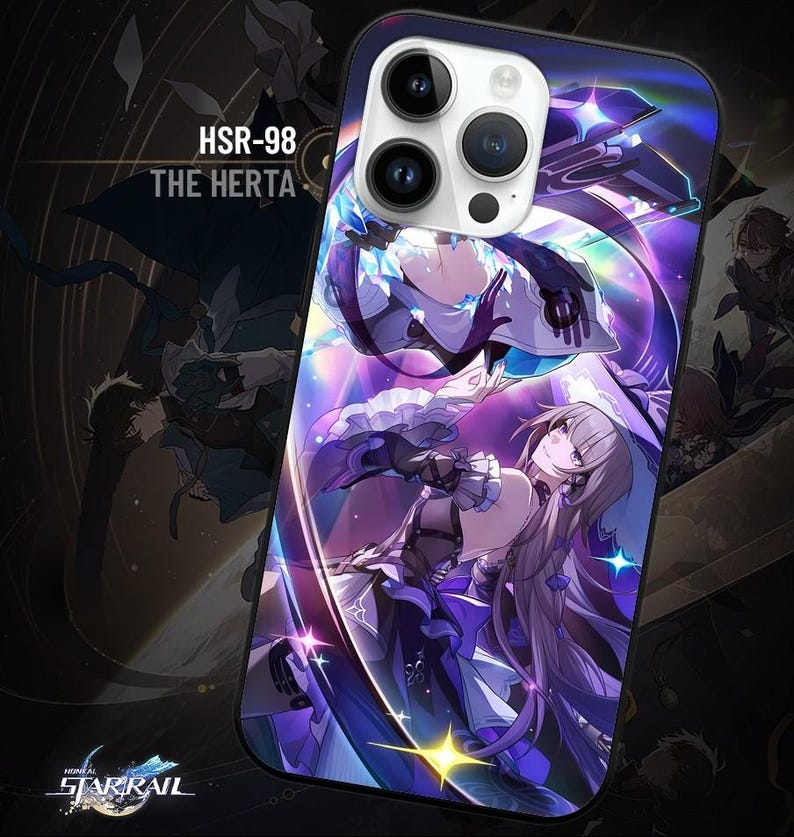 The Herta Collection Honkai Star Rail Gaming Anime Tough Phone Case ...