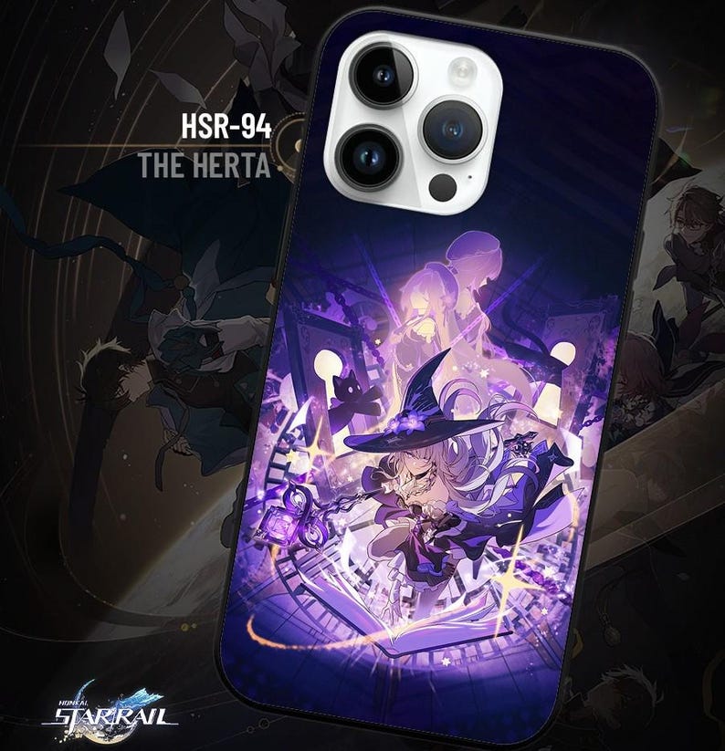 The Herta Collection Honkai Star Rail Gaming Anime Tough Phone Case ...
