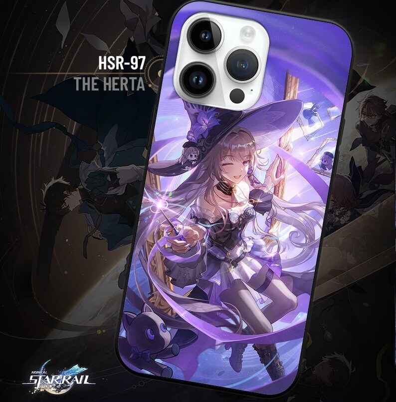 The Herta Collection Honkai Star Rail Gaming Anime Tough Phone Case ...