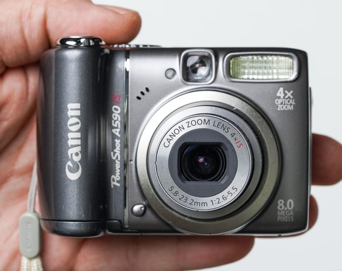 Canon Powershot A590 IS Digital Camera - Etsy
