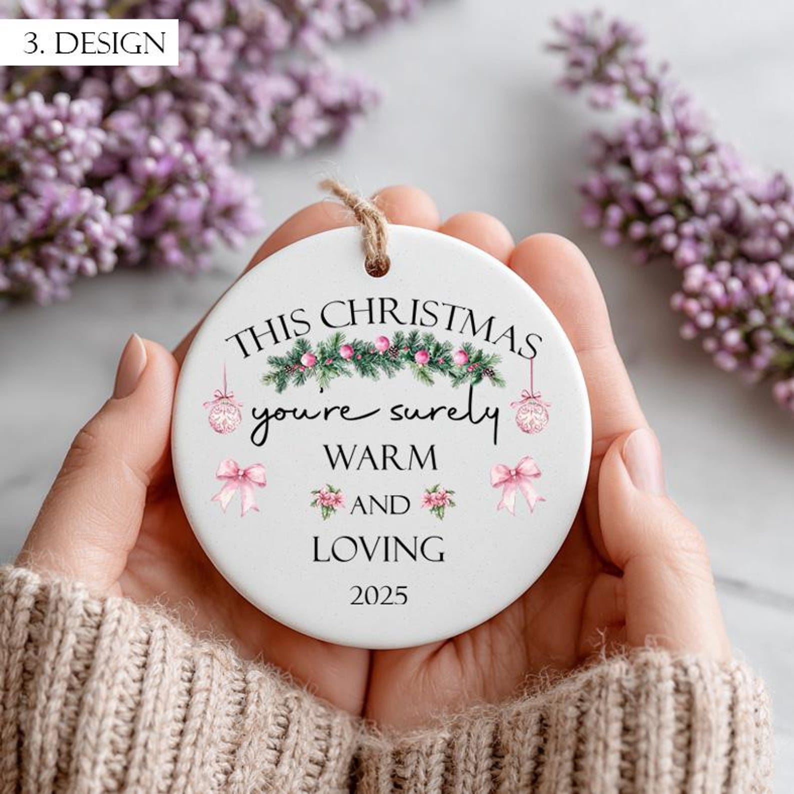 Personalized Generous Christmas Family Ornament, Custom Thoughtful ...