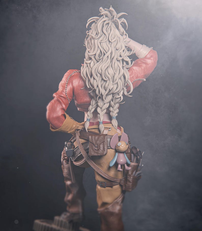 Monster Hunter – Gemma | Monster-slaying Warrior STL Statue | Game 3D ...