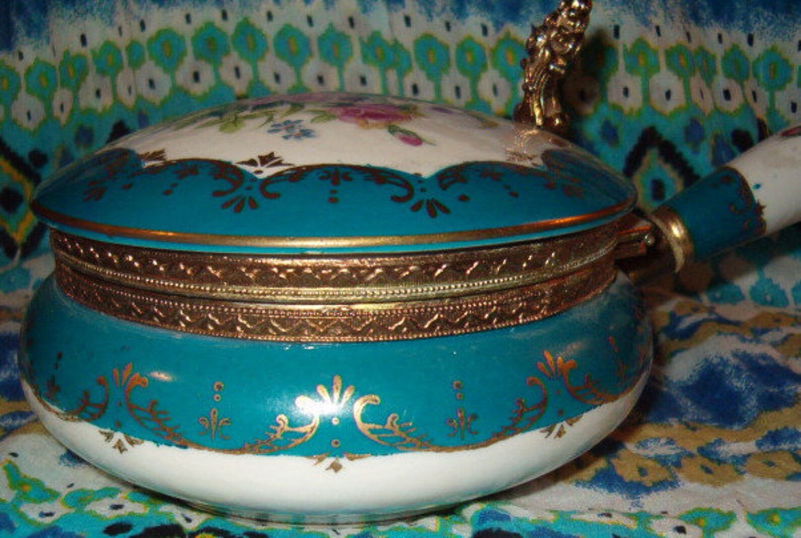 Art & Collectibles, Porcelain Silent Butler W Long Handle, Overall 10"l ...