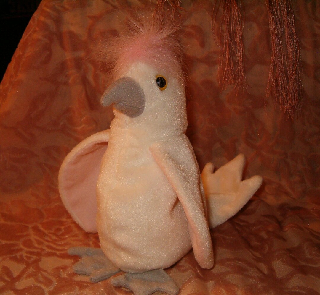 Ty Plushie, Kuku, Bird Plushie, 1998, No Cardboard Tag, Fun to Love ...