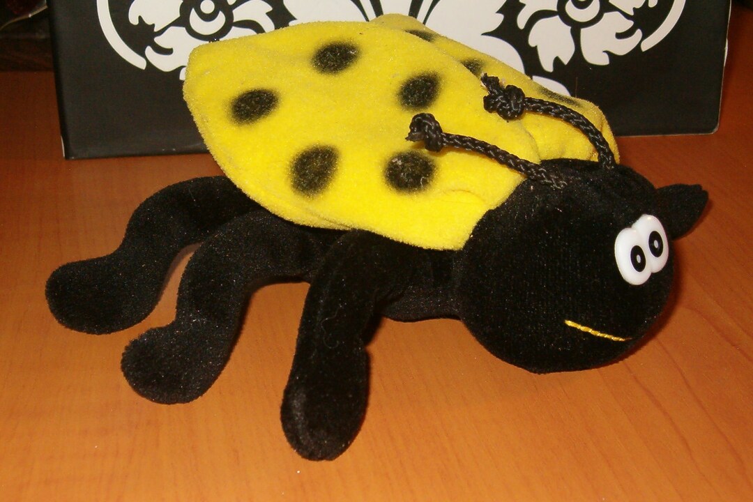 Ladybug Stuffed Toy, 5"l, Great for Little Hands, Charming, Colorful ...