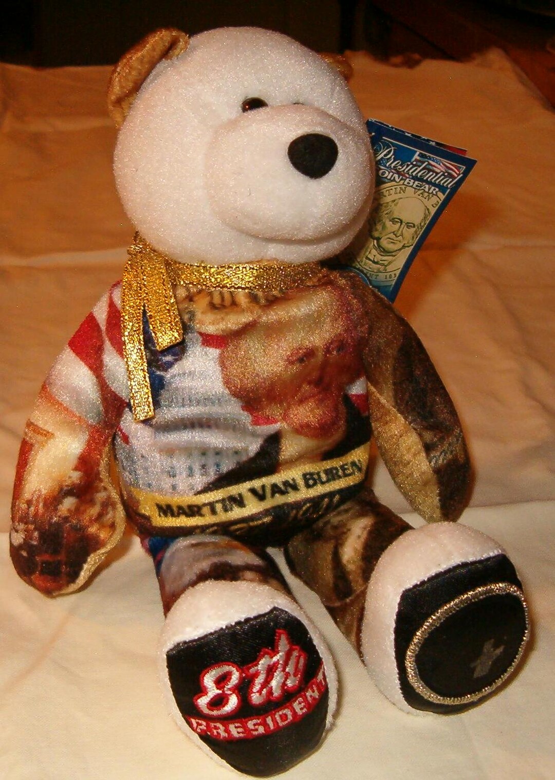 Plushy Bear, Martin Van Buren President Bear, by Limited Treasure, 8th ...