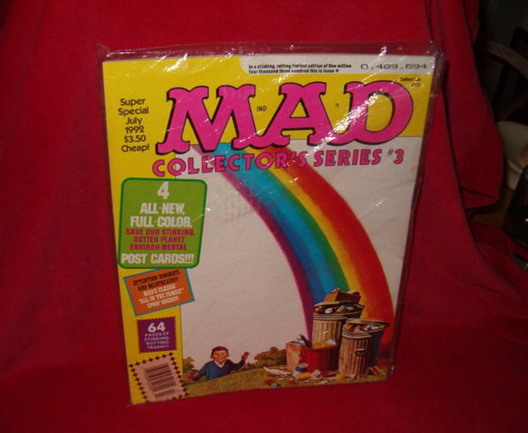 Mad Magazine, July 1992, Collector's Series #3, Used, Good Condition ...