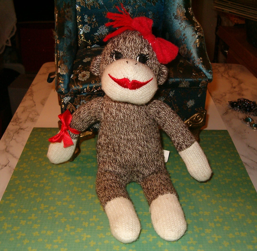 Sock Monkey, Toys, Stuffed Animals & Plushies, Monkey, Toys and Games ...
