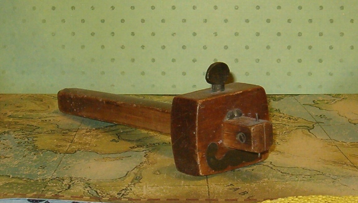 Vintage Wooden Tool for Marking With Measurement & Slide and - Etsy