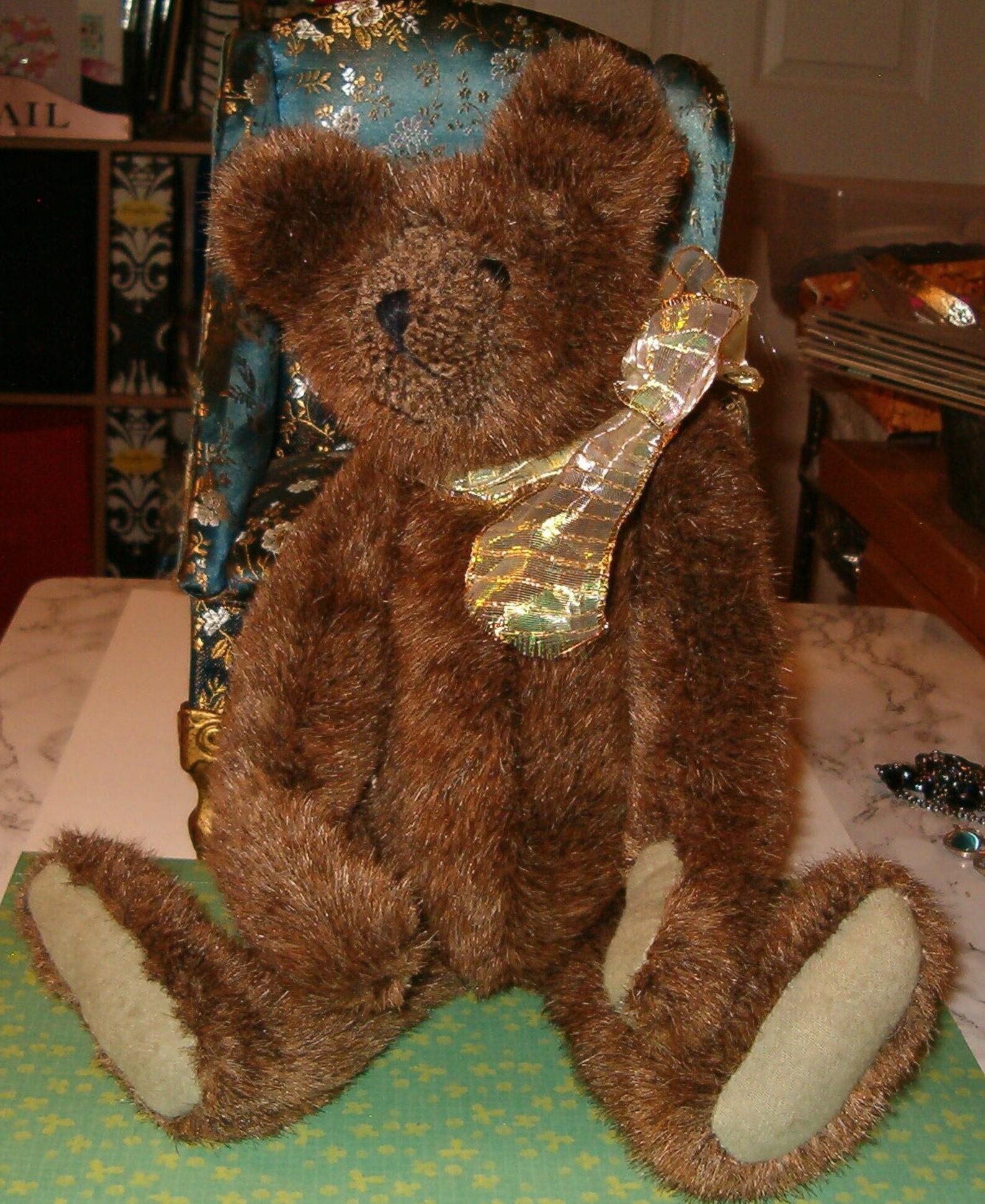 Lumbering Bear! Stuffed Animal, Mary Meyer Green Mountain Bears, Hump ...