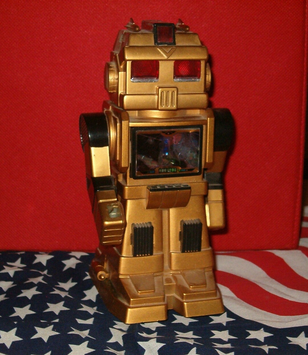 Robot, Gold Plastic, Botoy 1986, 8"h, Toys & Games, Wheels, Must Be Fun ...